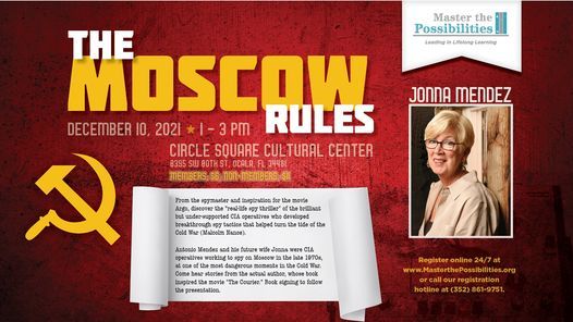 The Moscow Rules, Circle Square Cultural Center, Ocala, 10 December 2021