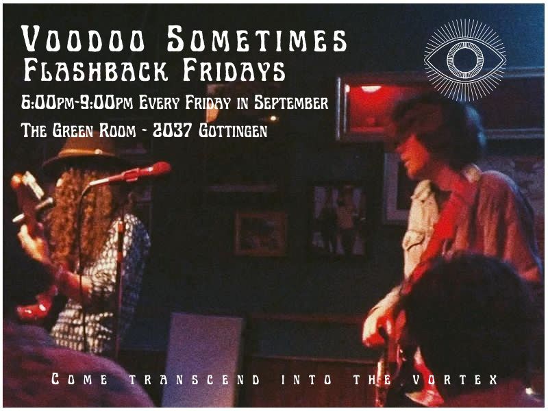 Flashback Fridays - Voodoo Sometimes, The Seahorse Tavern, Halifax, 2 September 2022