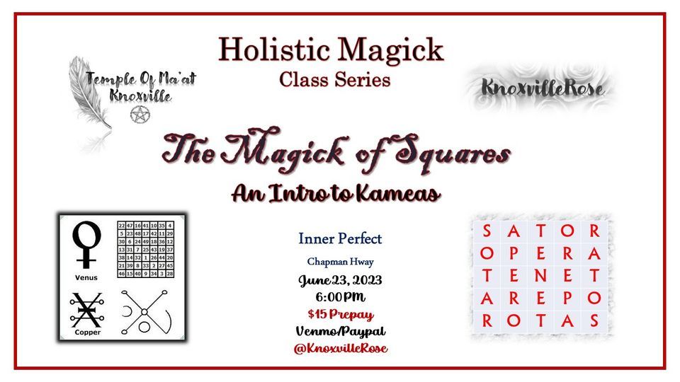 Holistic Magick Series: The Magick of Squares - an Intro to Kameas ...