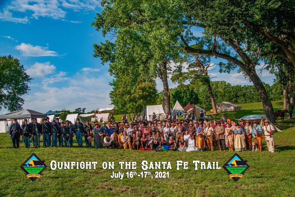 Gunfight on the Santa Fe Trail - 2022, Neosho Riverwalk, Council Grove ...