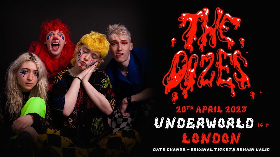 THE OOZES at The Underworld - London, The Underworld Camden, London, 19 ...
