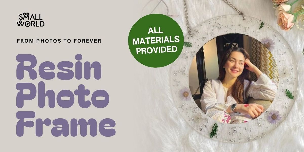 Resin Photo Frame, Nosh And Natter: Pune, 19 July 2025