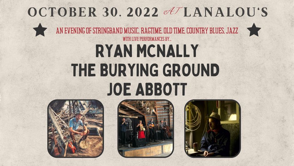 Ryan McNally / The Burying Ground / Joe Abbott LIVE at LanaLous, LanaLou's, Vancouver, 30 ...