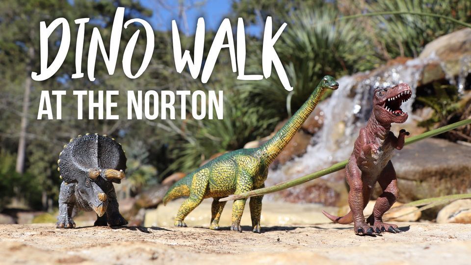 Dino Walk at the Norton, R.W. Norton Art Gallery, Shreveport, 19 ...