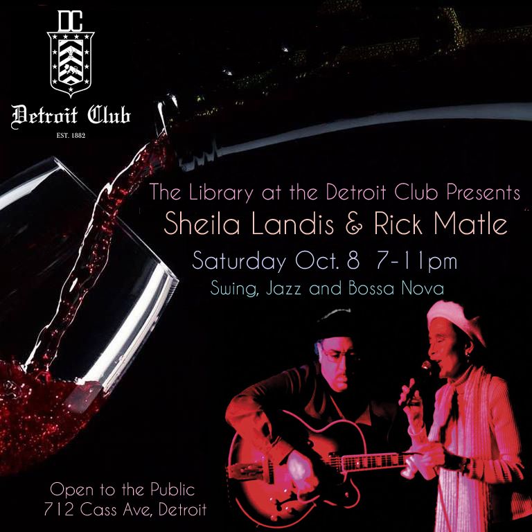 Sheila and Rick at The Library-Detroit Club, Detroit Club, 8 October 2022