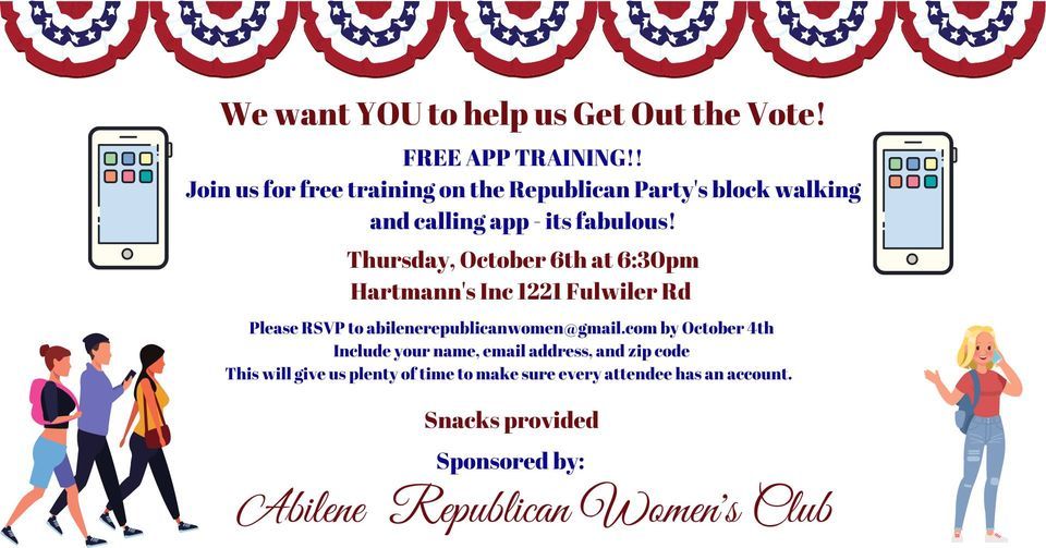 Free Campaign Block Walking and Calling App Training, Hartmanns Inc ...