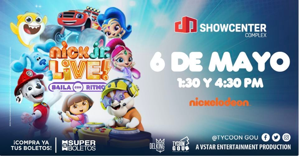 NICK JR, Showcenter Complex, Monterrey, 6 May 2023