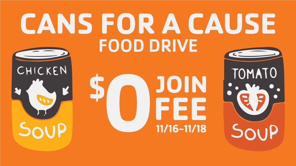 Cans for a Cause Food Drive, Grand Traverse Bay YMCA, Traverse City, 16 ...