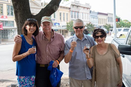 The Blazin Beer Crawl, Downtown Georgetown Texas, 7 August 2021