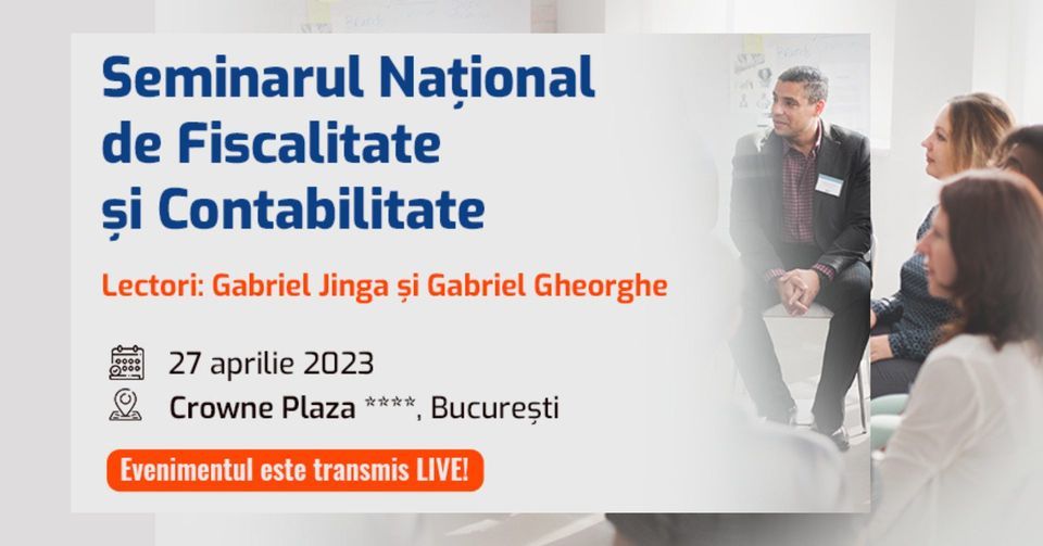Seminarul National de Fiscalitate si Contabilitate, Crowne Plaza ...