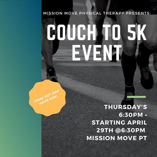 Couch To 5k Program, Mission Move Physical Therapy, Roswell, 29 April 2021