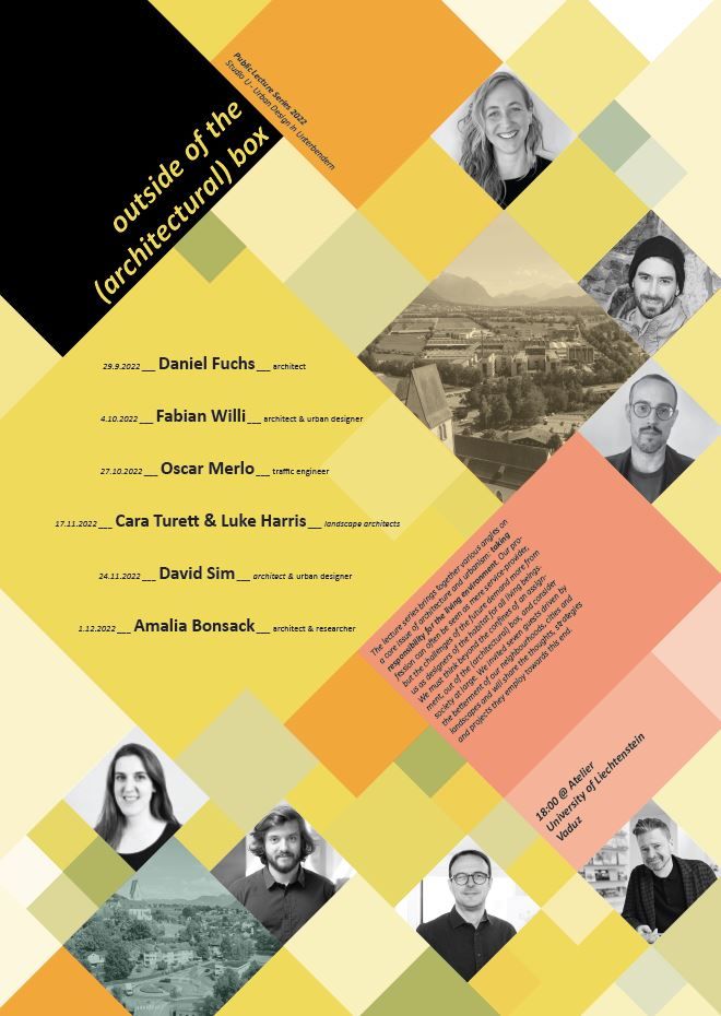 Public Lecture series 2022: Outside of the (architectural) box: AMALIA BONSACK, Universität ...