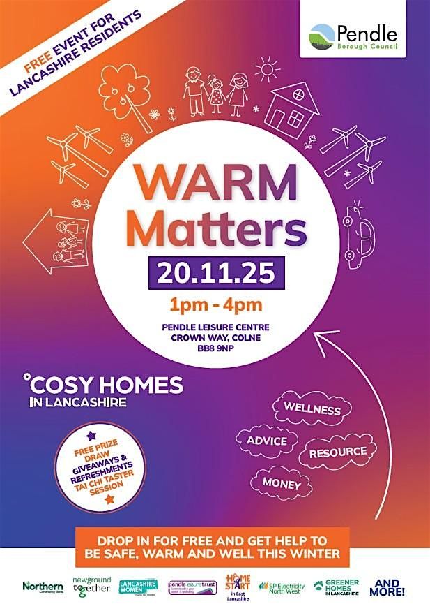 COSY HOMES Warm Matters EVENT, Pendle Leisure Centre, Colne, 20 ...
