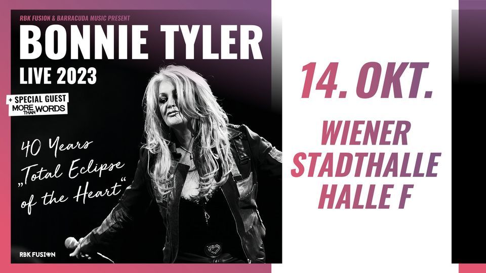 New Date Bonnie Tyler Live 2023 Wien Wiener Stadthalle 14