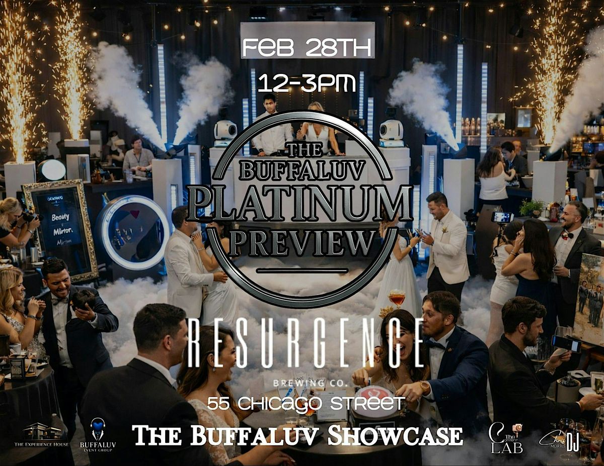 The Buffaluv Platinum Preview Winter 2026, Resurgence Brewing Company ...