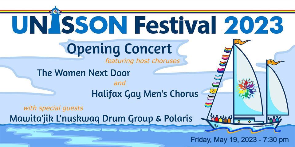 Unison Festival 2023 Opening Concert, Halifax Convention Centre, 19 May ...