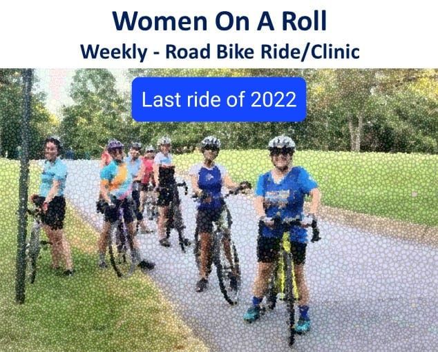 Women On A Roll - Road bike ride - last road ride of 2022, Arkansas ...