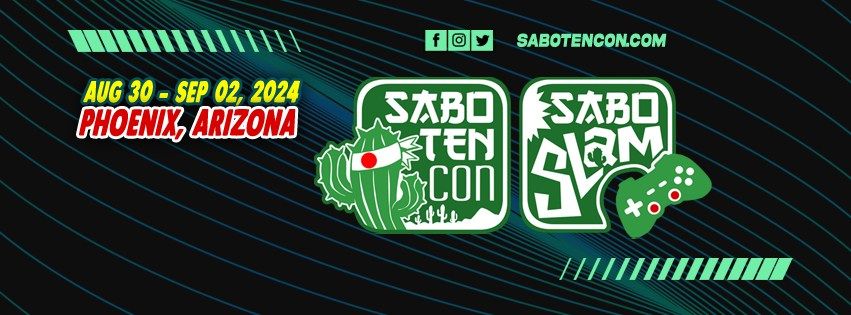 Saboten Con 2024, Sheraton Downtown Phoenix, 30 August to 2 September