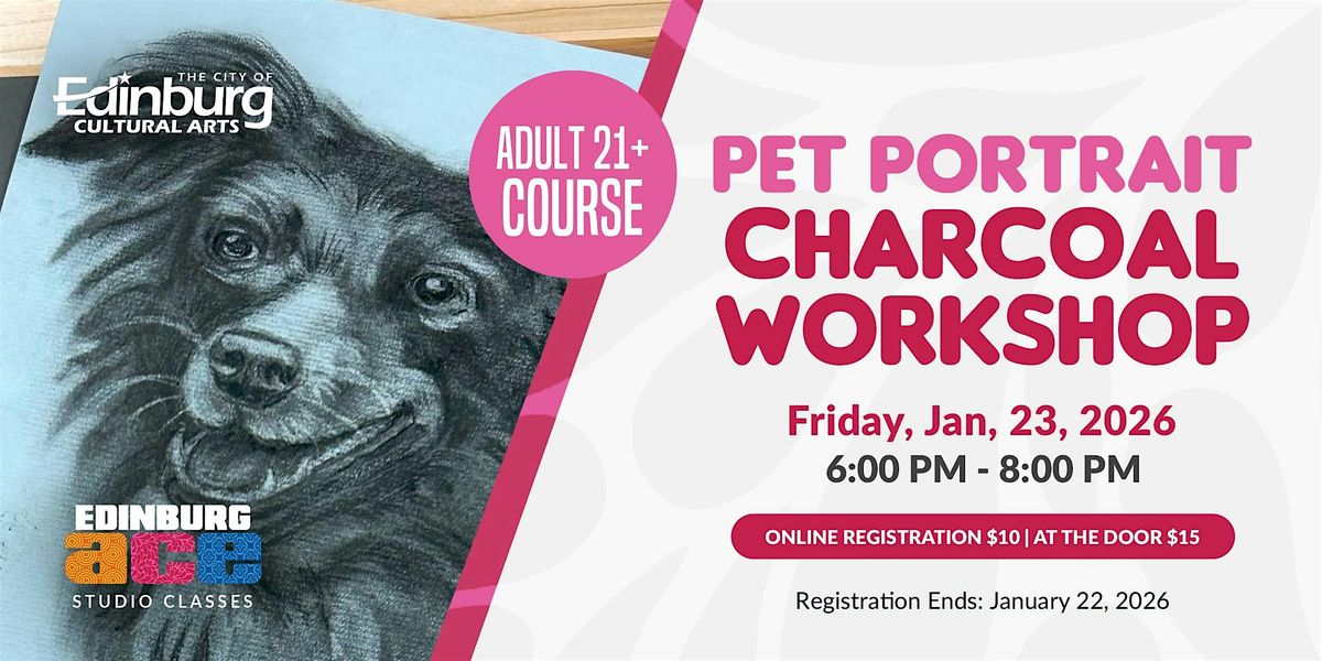 Sip and Sketch: Charcoal Pet Portraits, Arts, Culture, and Events ...