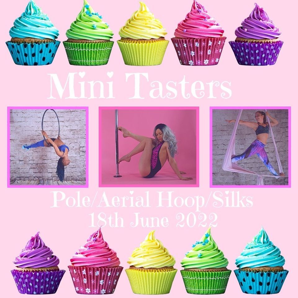 Mini Tasters - Pole, Silks, Aerial Hoop, Pink Kitten Dance School ...