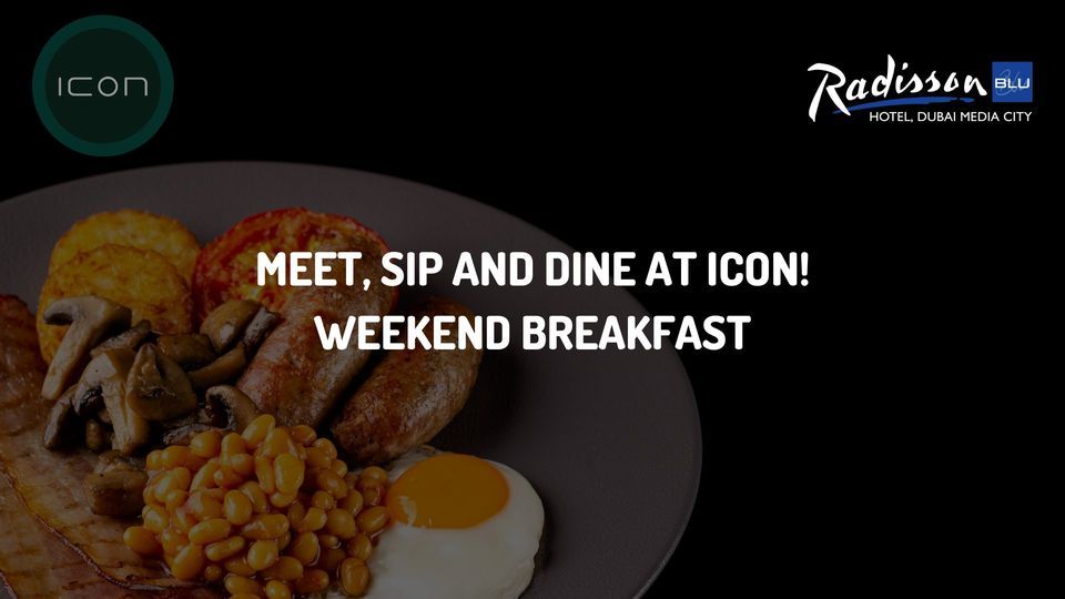 Weekend breakfast at ICON, Radisson Blu Hotel, Dubai Media City, 6 May 2023