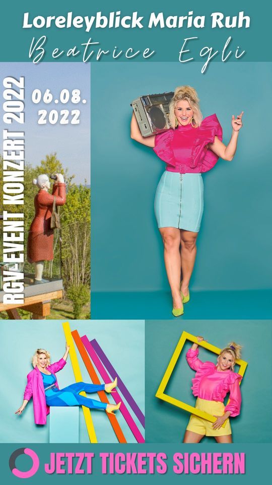 BEATRICE EGLI - Support: Maximilian Arland Open Air Maria Ruh ...