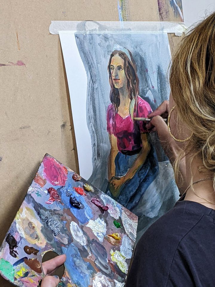 Human Figure Study, The Art House Sheffield, 8 August 2022