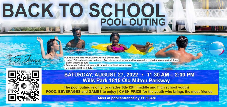 Middle and High School BTS Pool Party, 1815 Old Milton Pkwy, Alpharetta ...