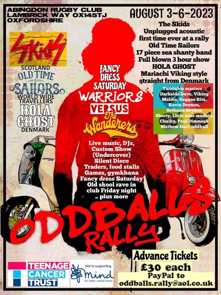 Little Miss Modette DJing @ Oddballs Scooter Rally, Abingdon Rugby Club ...