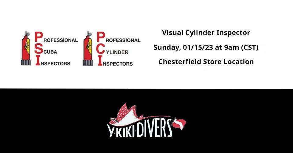 Visual Cylinder Inspector (PSI/PCI) Course, Y-kiki Divers, Chesterfield ...