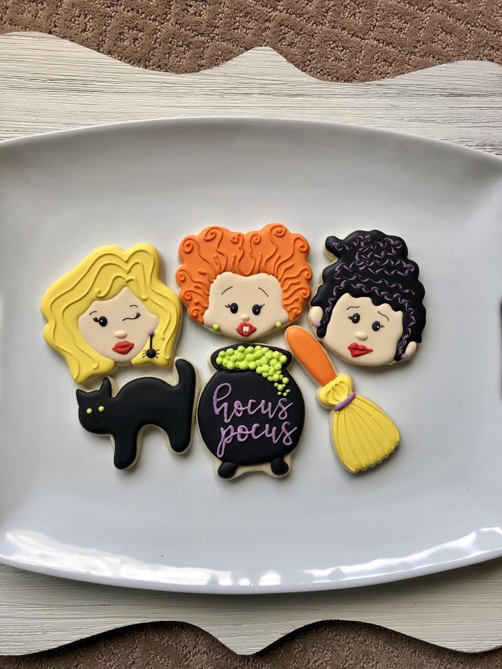 10/1 Hocus Pocus Cookie Decorating, Deidre Peak - Sweet Addict Bakery, Colorado Springs, 1 ...