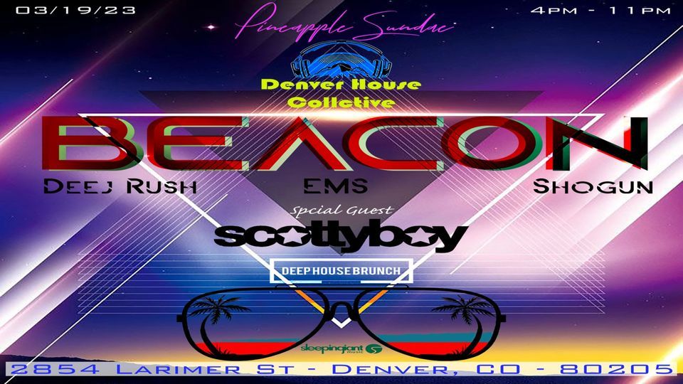 Pineapple Sundae w/ special guest Scotty Boy, Beacon Denver, 19 March 2023