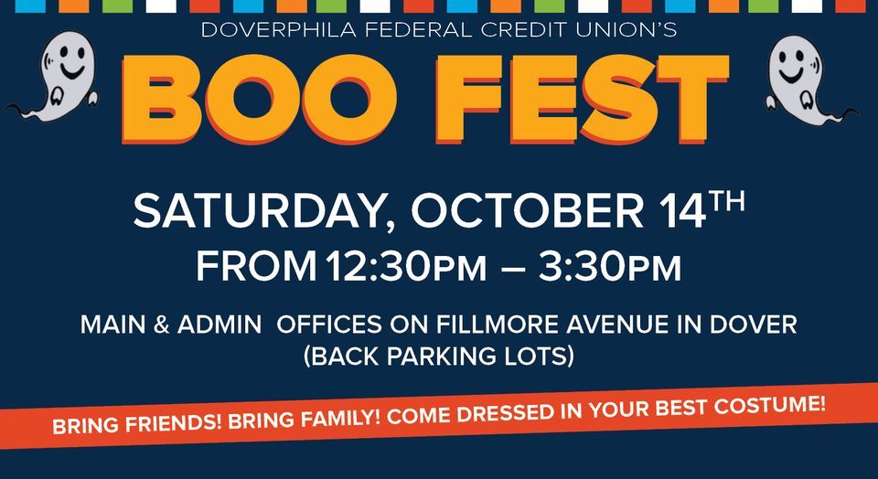 DoverPhila Boo Fest, Dover-Phila Federal Credit Union, 14 October 2023