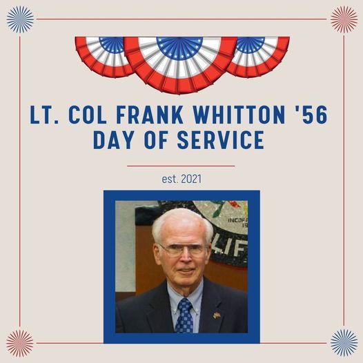 Frank Whitton Day of Service, MCAS Camp Pendleton, Oceanside, 27 August ...