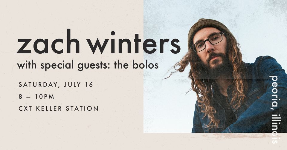 Zach Winters in Concert // Peoria, IL, CxT Roasting Company, Peoria, 16 July 2022