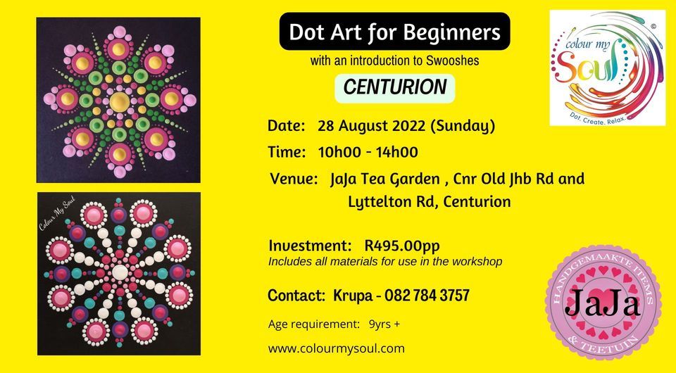 Beginner Dot Art Workshop, Centurion, JaJa, Centurion, 28 August 2022
