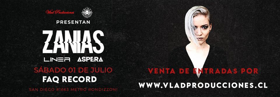 Zanias de Linea Aspera en Chile 2023 Tickets, Sala FaqRecord, Santiago ...