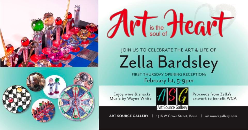 Celebrating the Life and Art of Zella Bardsley, Art Source Gallery ...
