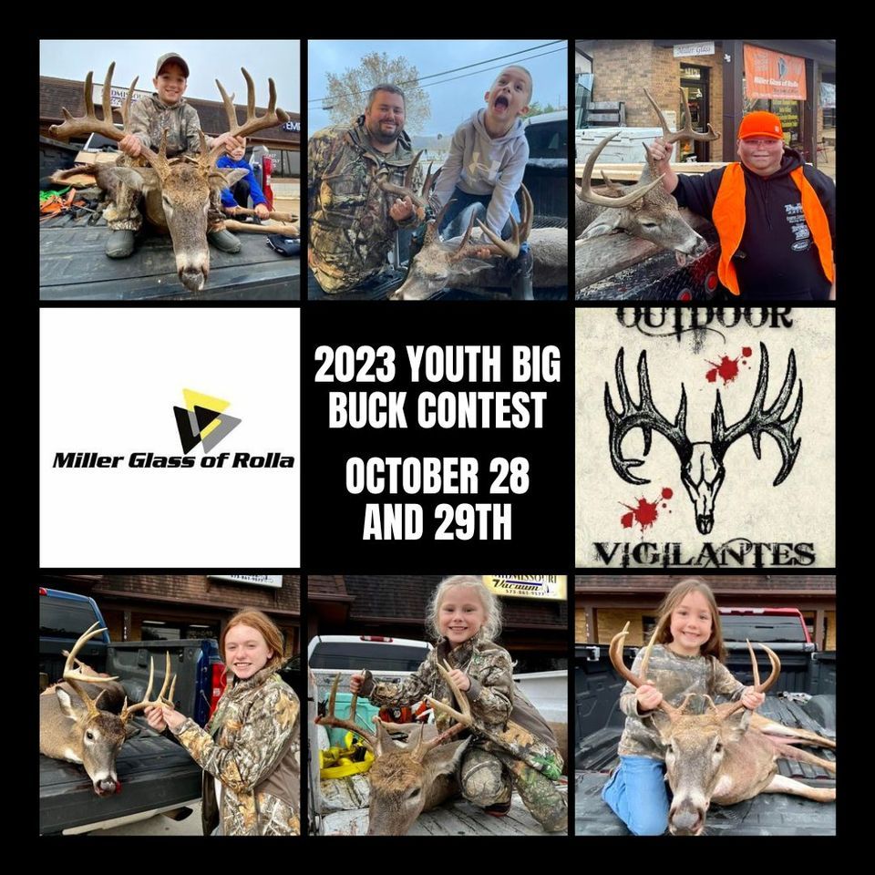 2023 Youth Big Buck Contest, Miller Glass of Rolla, 28 October 2023