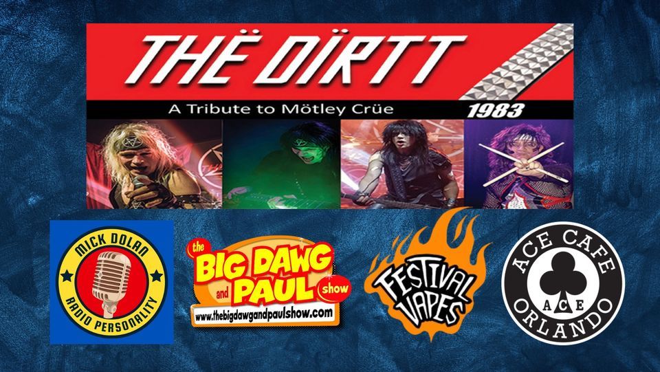 THE DIRTT @ ACE CAFE MCed by Mick Dolan, Ace Cafe Orlando, 19 November 2022