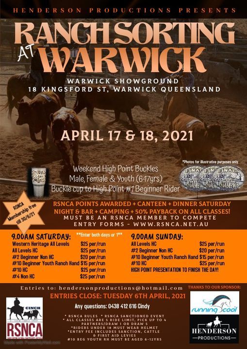 Ranch Sorting - Warwick QLD, 18 Kingsford St, Warwick QLD 4370 ...