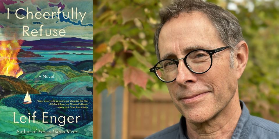 Leif Enger, I Cheerfully Refuse, Village Books in Fairhaven, Bellingham ...