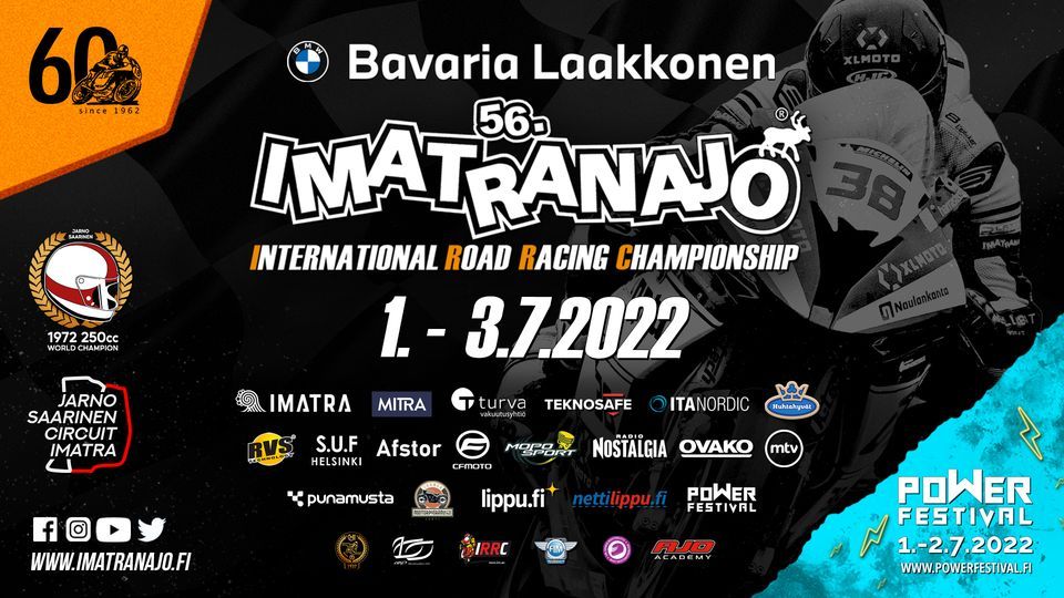 Imatranajo 2022 / Imatra road races 2022, Imatranajo, 1 July to 3 July