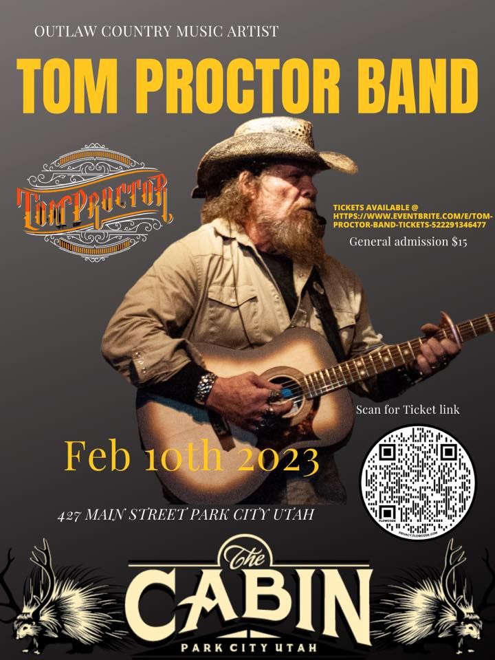 Tom proctor and band , The Cabin Park City, 10 February 2023