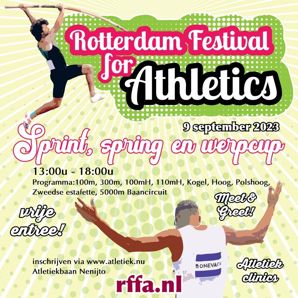 Rotterdams Atletiek Festival 2023, Rotterdam Atletiek, 9 September 2023