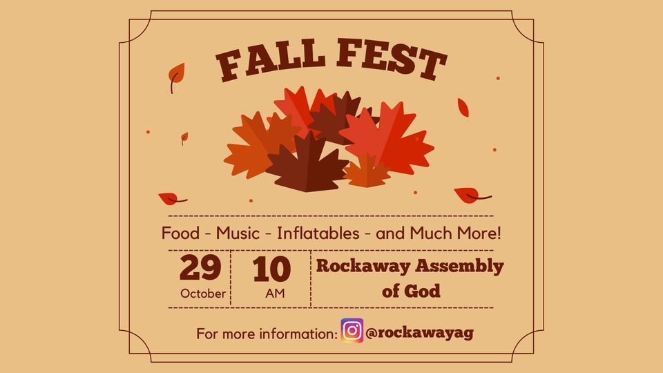 Fall Fest 2022, Rockaway Assembly of God, 29 October 2022