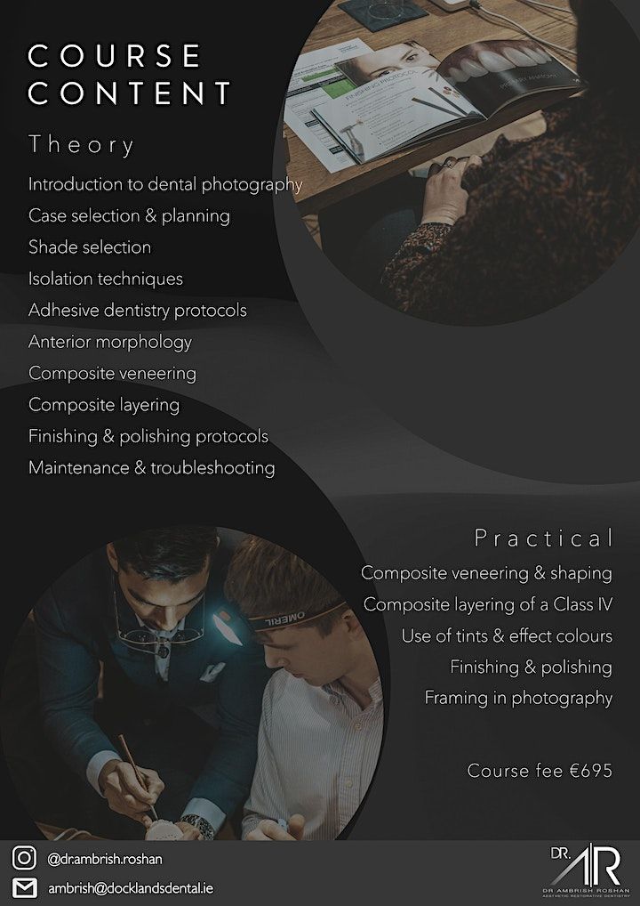 The Anterior Composite Course, Teeling Whiskey Distillery, Dublin 8, 14 ...