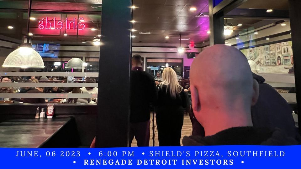 June 2023 RDI Meeting, Shield's Restaurant Bar Pizzeria, Southfield, 6 ...