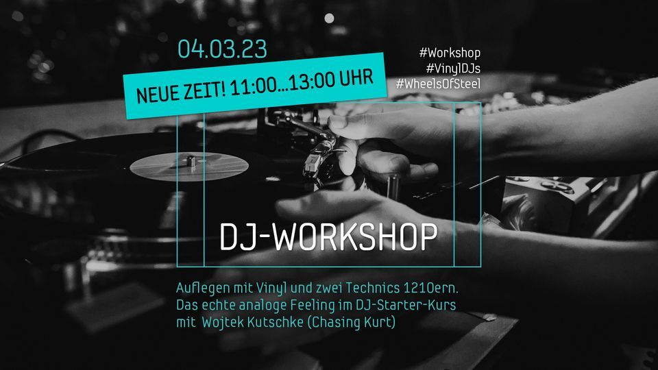 DJ WORKSHOP - AUFLEGEN MIT VINYL, Hauptwache, 60313 Frankfurt am Main, Deutschland, 4 March 2023