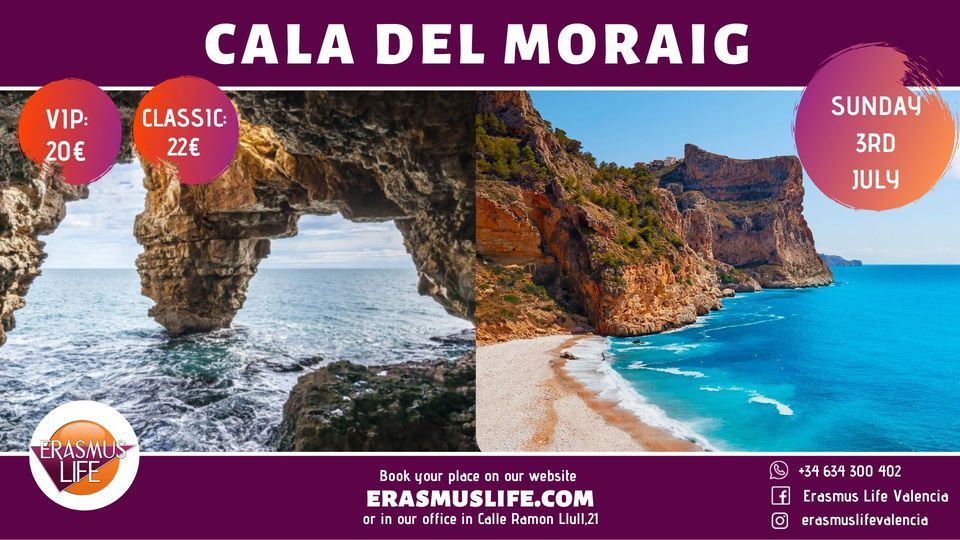 CALA DEL MORAIG, Erasmus Life Valencia, 3 July 2022